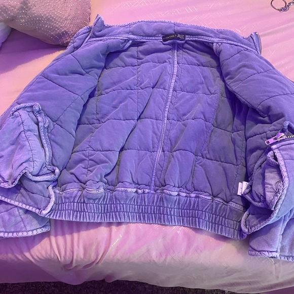 idk | Jackets & Coats | Light Blue Puffer Jacket | Poshmark